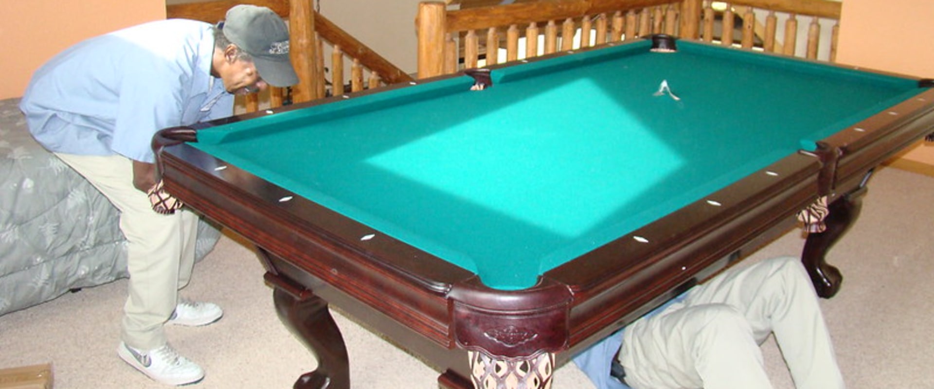 Perfecting Your Game Room: Pool Table Services For Your Newly Built Log ...